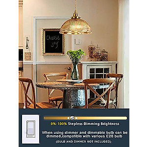 QianZhan Glass Pendant Light, 9.8" Gold Brushed Pendant Lighting Fixtures with Amber Glass Shade, Modern Dome Hanging Lights for Kitchen Island Dining Room Hallway Bedroom