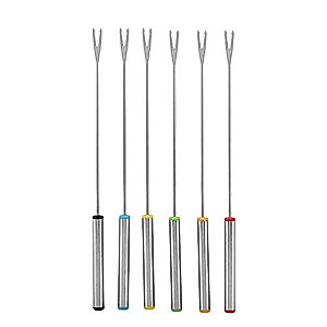 Fondu Fork Set, Fondue Forks, Chocolate Fork Fondue Tools Stainless Steel Fondue Forks, Cheese Fondue Forks Chocolate Dipping Fork for Chocolate Fountain for Cheese Fondue