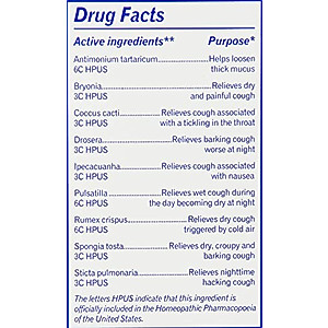 Boiron Children's Chestal for Cough Syrup, Honey, 4.20 Ounce