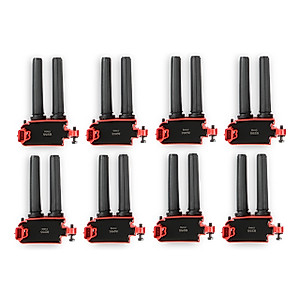 82558 MSD Ignition Coil - Blaster - HEMI - Red - 8-Pack