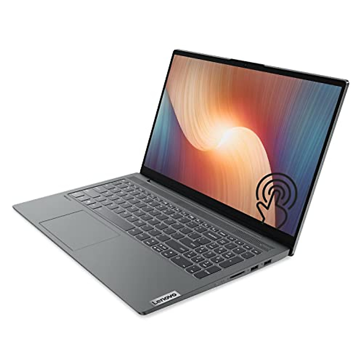 Lenovo IdeaPad 5 Laptop, 15" FHD IPS 1080p Touch Display, AMD Ryzen 5 5625U (>i7-1065G7), 16GB RAM, 512GB PCIe SSD, FHD Webcam, Fingerprint Reader, Wi-Fi 6, USB-C, Windows 11 Home, W/Mouse Pad