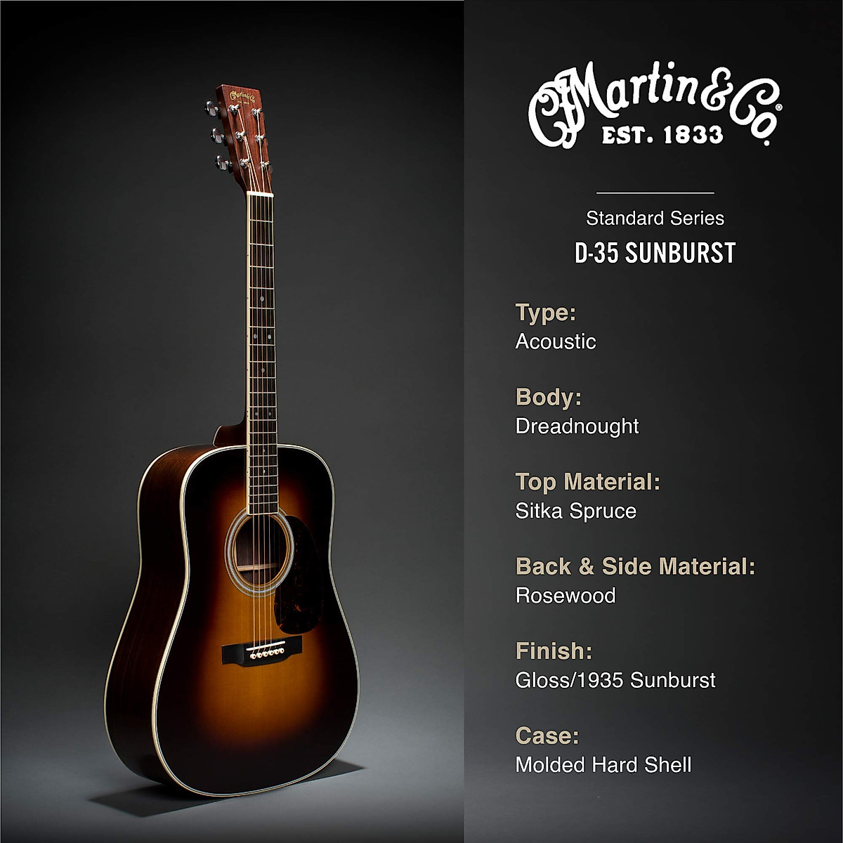Martin D-35 Sunburst