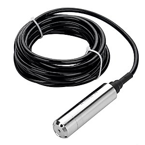 DC 24V 4-20mA Throw-in Type Liquid Water Level Sensor Transmitter for Detecting 0-5m Range Depth