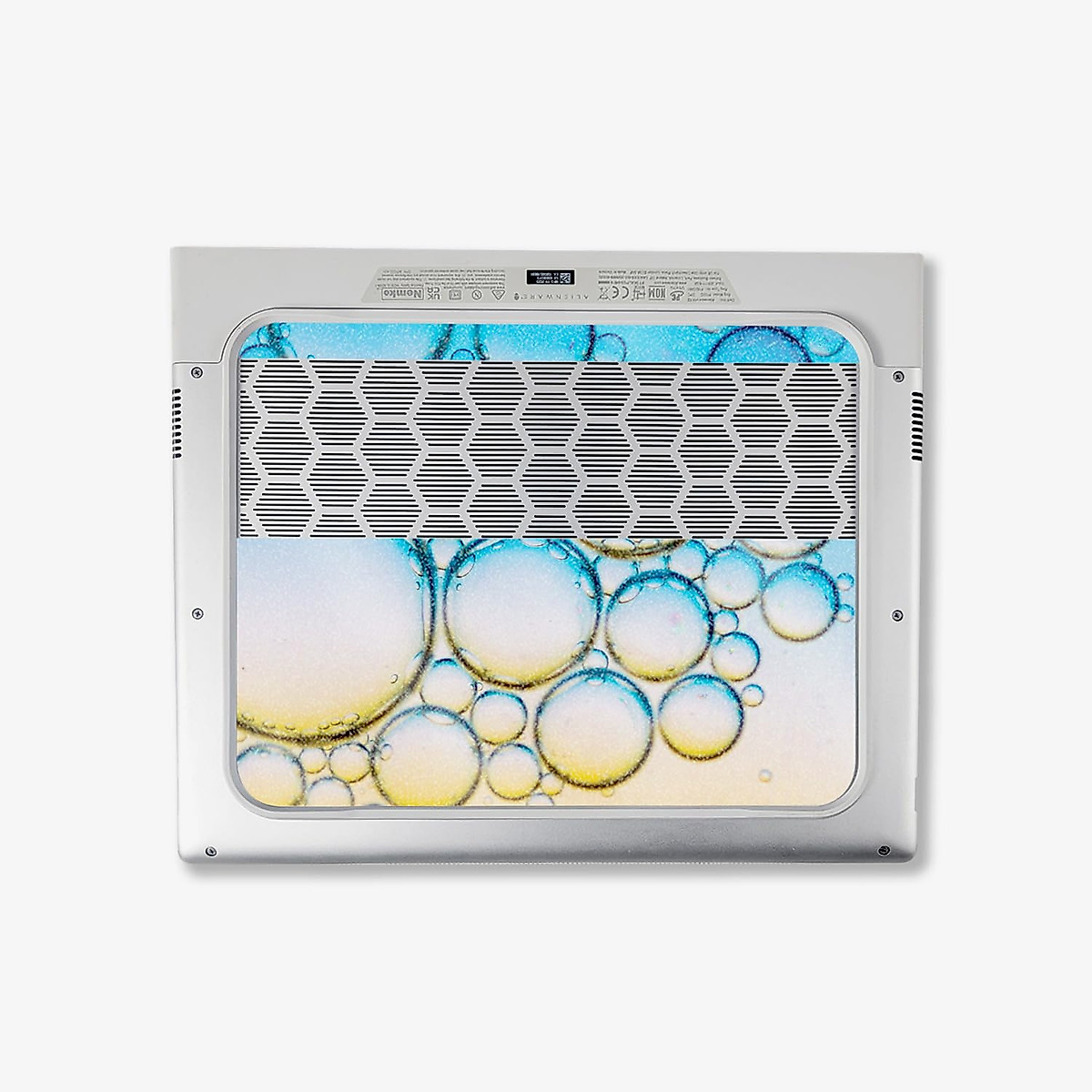 MightySkins Glossy Glitter Skin Compatible With Alienware X14 R2 (2023) Full Wrap Kit - Sunrise Bubbles | Protective Durable High-Gloss Glitter Finish | Easy To Apply & Change Styles | Made in the USA