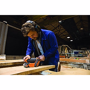 Triton TCMBS Palm Sander, Orange