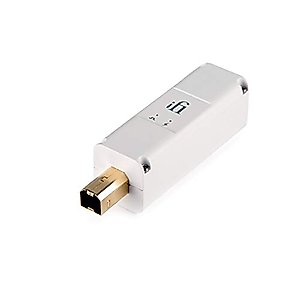 iFi iPurifier3 USB Audio and Data Signal Filter/Purifier (USB Male Type B, White)