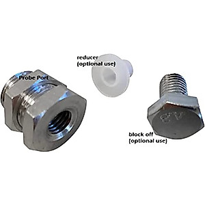 LAVALOCK ® Metal Probe Port for BBQ Smoker Pit THERMOMETERS Probes and Controllers