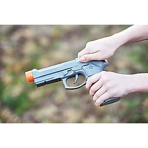 Commando Toy Play Set 5 Piece Military Toys for Kids Cowboy Sheriff Blaster with Holster and Adjustable Belt, Role Play Dress Up Halloween Costume Accessories