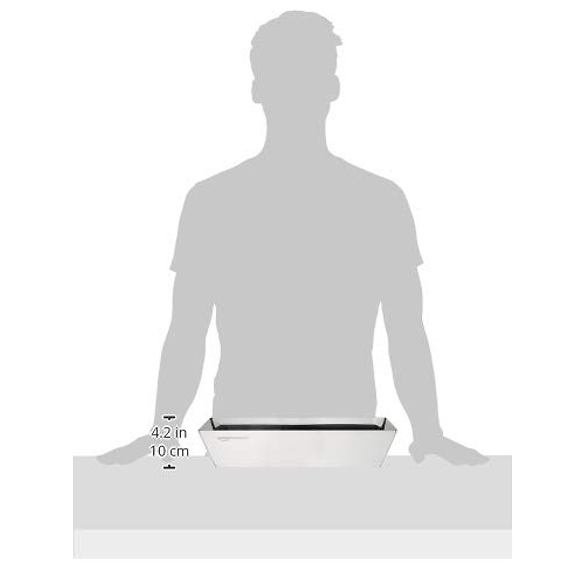 Amazon Basics Stainless Steel Mud Pan 14" Long