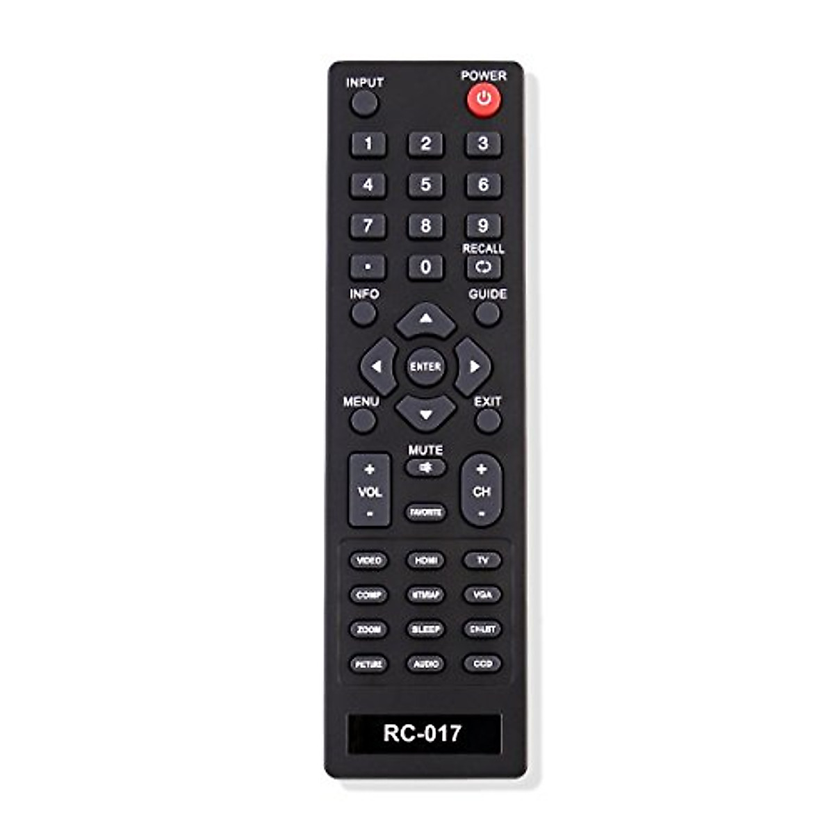 DX-RC02A-12 Replace TV Remote Control fit for Dynex DX-40L130A11 DX-32L151A11 DX-55L150A11 DX-15L150A11 DX-40L150A11 DX-46L150A11 DX-24E150A11 DX-26L100A13 DX-32L220A12 DX-32E250A12 DX-37L200A12