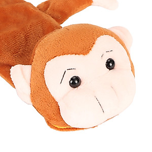 Stethoscope Covers,Stethoscope Cover Scrunchie,Cloth Stethoscope Sleeve,Cute Animal Shape Plush Stethoscope Cover Sleeves Stethoscope Accessories for Nurses Doctors (Monkey)