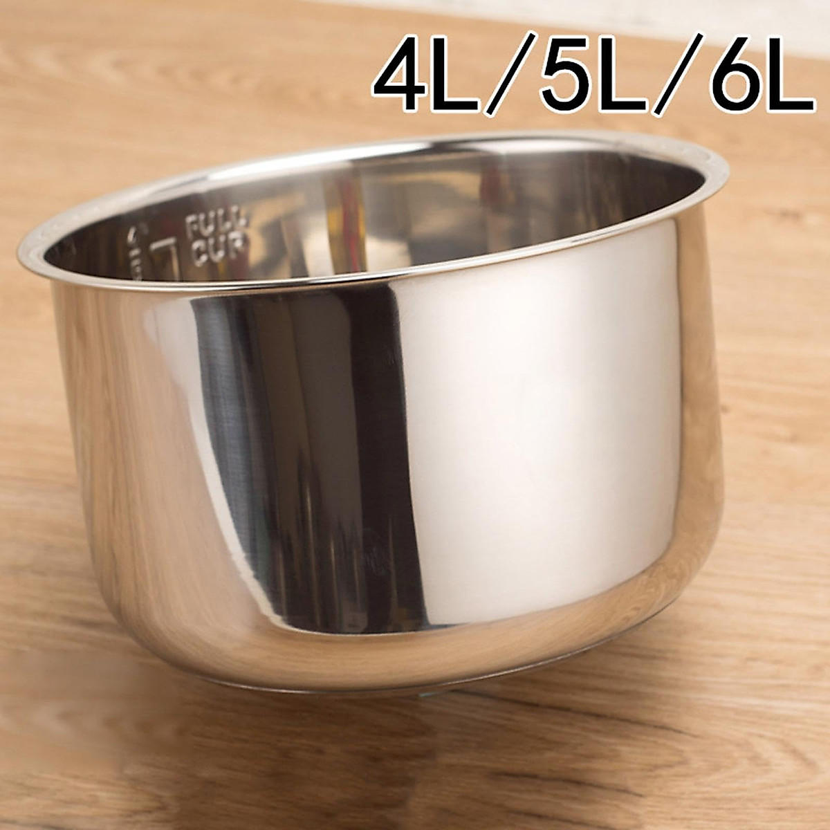 Rice Cooker Inner Container Inner Pot Kithcen Tool Cookware for Restaurant Household, 5L