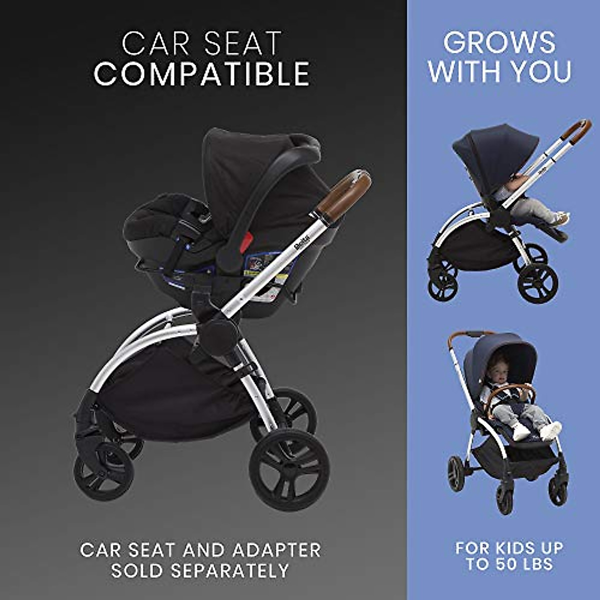 Delta Children Revolve Reversible Stroller