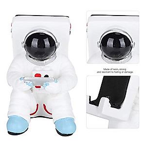 Pssopp Phone Stand, Cute Mobile Phone Stand Creative Cell Phone Stand Astronaut Mobile Phone Holder Resin Tablets Phone Holder Desk Smartphone Dock