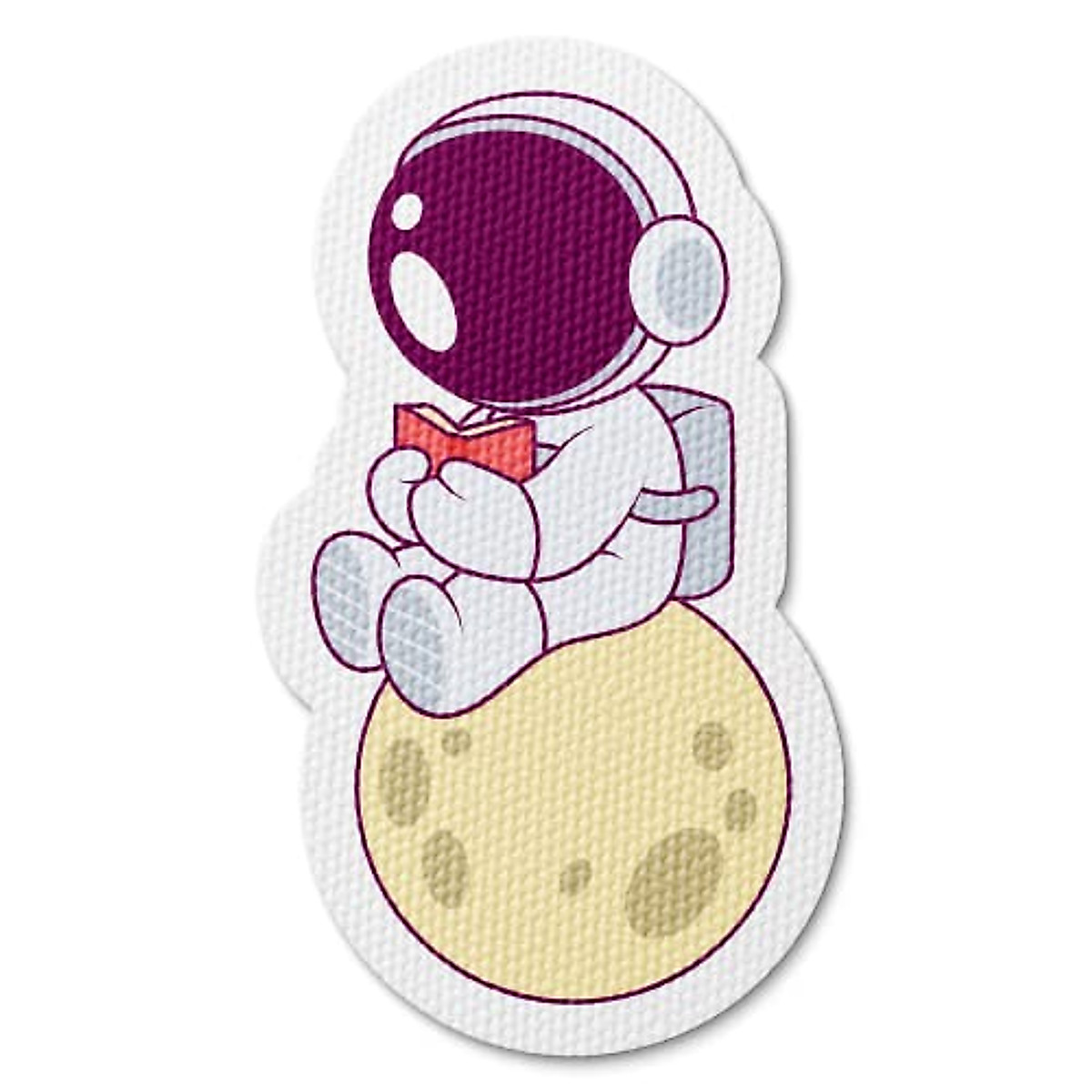 Fidget Stickers Textured Astronaut Sensory Strips for Anxiety and Calm for Kids Adults Desks School Classroom with Reusable Adhesive Large 3 inches (Set of 24)