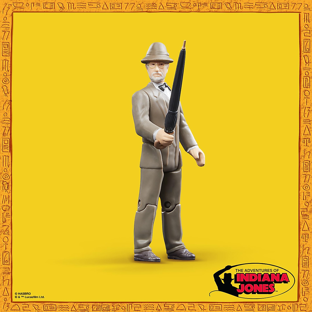 Indiana Jones and the Last Crusade Retro Collection Dr Henry Jones 3.75-Inch Action Figure