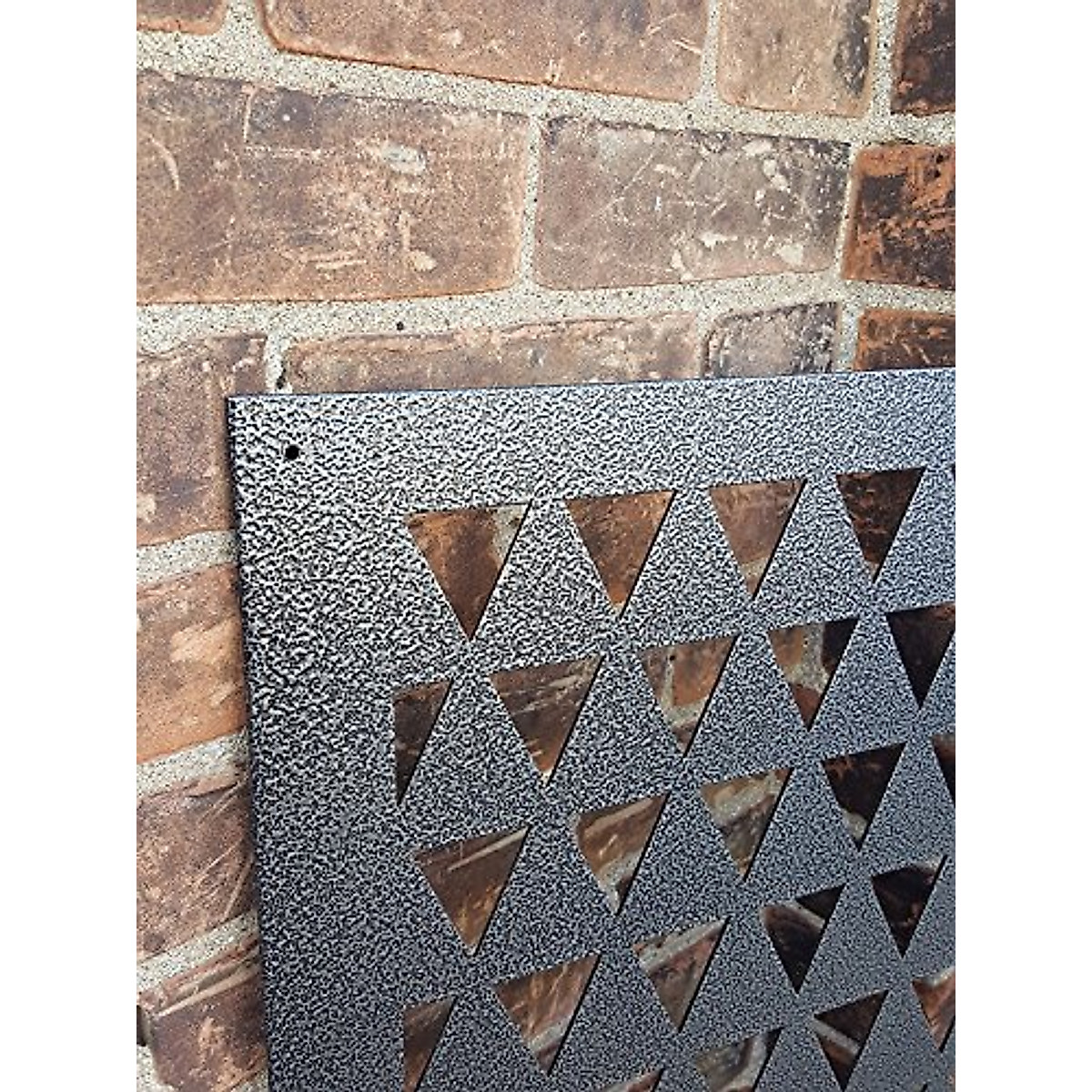 Triangle1US - Privacy Screen Metal Garden Fence Decor Art