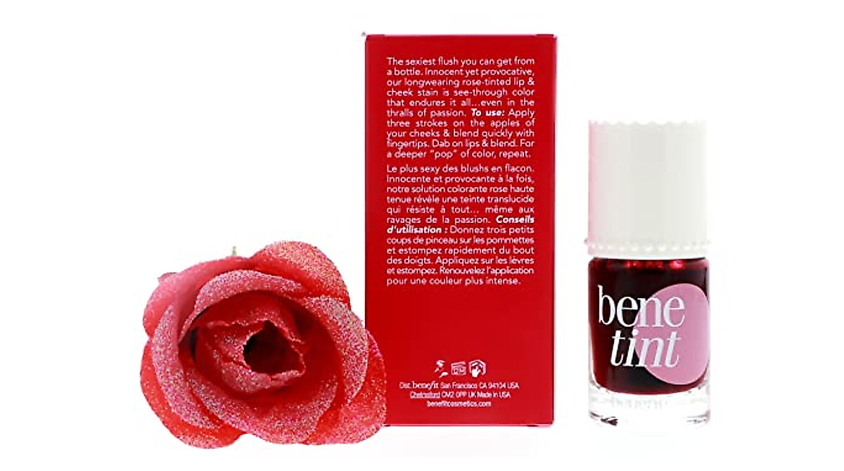 Benefit Benetint Cheek & Lip Stain - Long-Lasting Rose Tint for Face