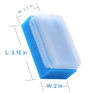 12PCS Sterile Bath Sponge & Sensory Brush, MELONSUN Baby Bath Scrubber.