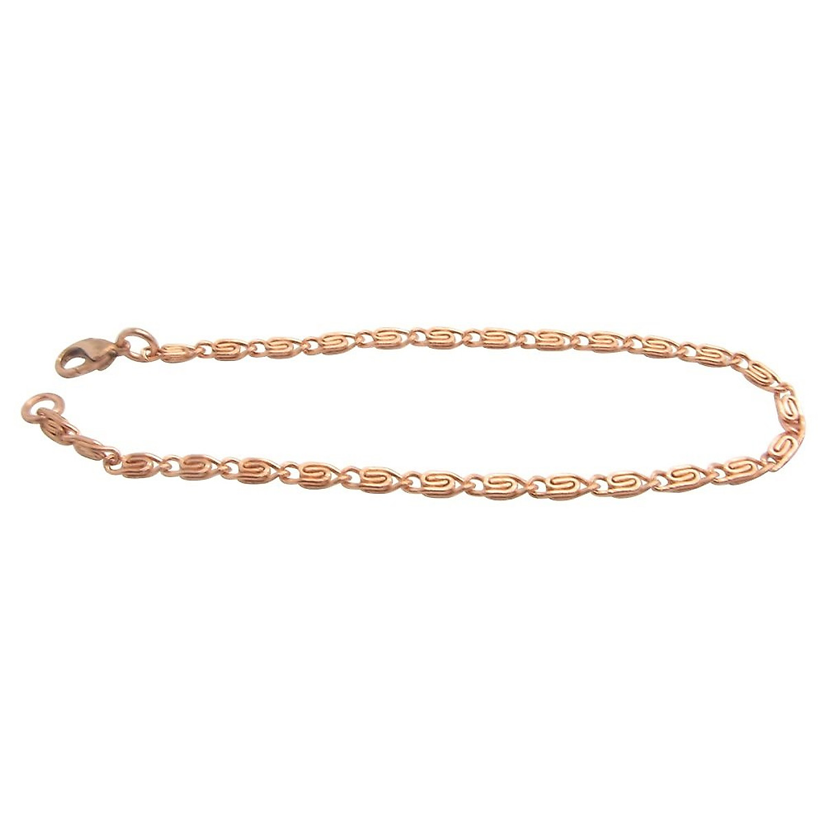Solid Copper Bracelet CB620G - 1/8 of an inch wide - Available in 6/12 to 9 inch lengths (6 1/2 inches)
