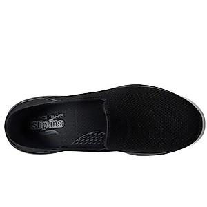 Skechers Go Walk Arch Fit Summer Views Hands Free Slip-Ins Black 11 D - Wide