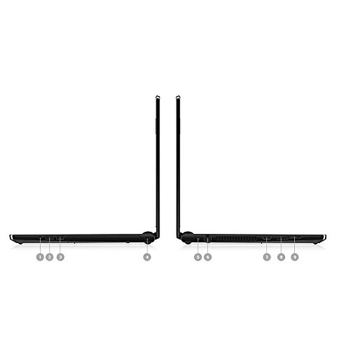 Dell 2018 Business Flagship Laptop Notebook 15.6" HD LED-Backlit Display Intel i5-7200U Processor 8GB DDR4 RAM 256GB SSD DVD-RW HDMI Webcam Bluetooth Windows 10 Pro-Black