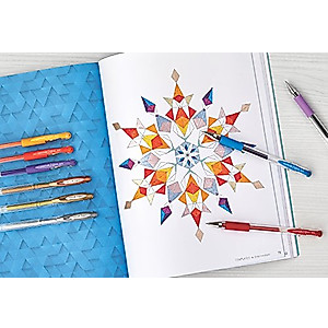 uni-ball 2004052 Gel Pens, Ultra Micro Point (0.38mm), Assorted Colors, 8 Count