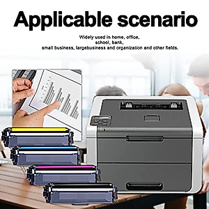 HIYOTA 6-Pack TN-221 TN221 Compatible TN-221BK TN-221C TN-221M TN-221Y Toner Cartridge Set Replacement for Brother TN-221 TN225 HL-3140CW 3180CDW MFC-9130CW DCP-9015CDW Printer Toner | 3BK/1C/1M/1Y