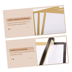 FAVOMOTO 4pcs Diamond Frame Picture Frames Display Shelf Photo Frame Diamond Art Frames Magnetic Frame Frames 30x40cm Painting Kit for Kid Art Picture Frame Creative Picture Frame