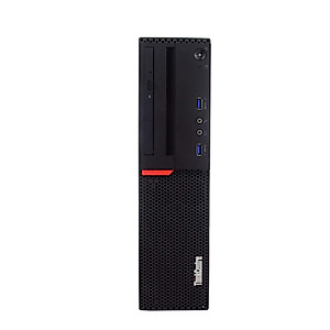 Lenovo M900 Small Form PC Desktop Computer - Intel i5-6500 3.20GHz, 16GB RAM, 2TB HDD, Windows 10 Pro, New 23.6 FHD Monitor, Wireless Keyboard & Mouse, New 16GB Flash Drive, Wi-Fi (Renewed)