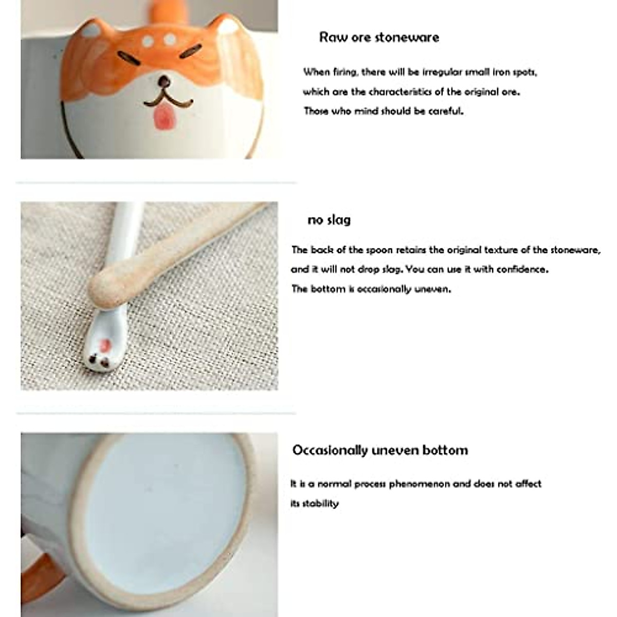 ENPAP Coffee Cup Tea Mug Smart Mug Personality Creative Mug Couple Cup Ceramic Coffee Cup Household Water Cup Suitable For School Living Room Office Milk Tea Cup (Color : A)