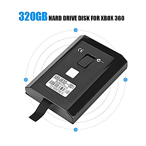 ASHATA 320GB Hard Disk Drive HDD for Xbox 360 Slim, Easy Installation, Expand Storage, 320GB Capacity