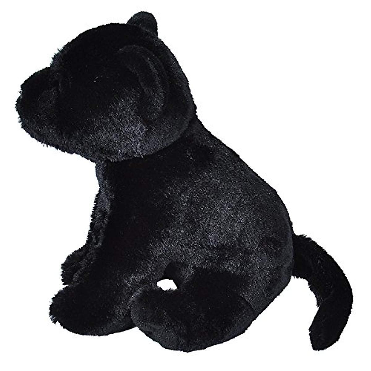 Wild Republic Jaguar Black, Cuddlekins, Stuffed Animal, 12 inches, Gift for Kids, Plush Toy, Fill is Spun Recycled Water Bottles
