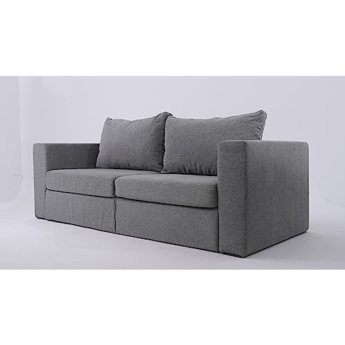 Elephant in a Box Non-Modular Grey Sofas, L83.5xW37.8xH26.4