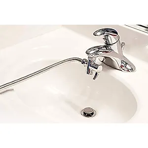 SmarterFresh Faucet Diverter Valve With Aerator and Male Threaded Adapter, Faucet Adapter for Hose Attachment, Faucet Connector for Water Diversion