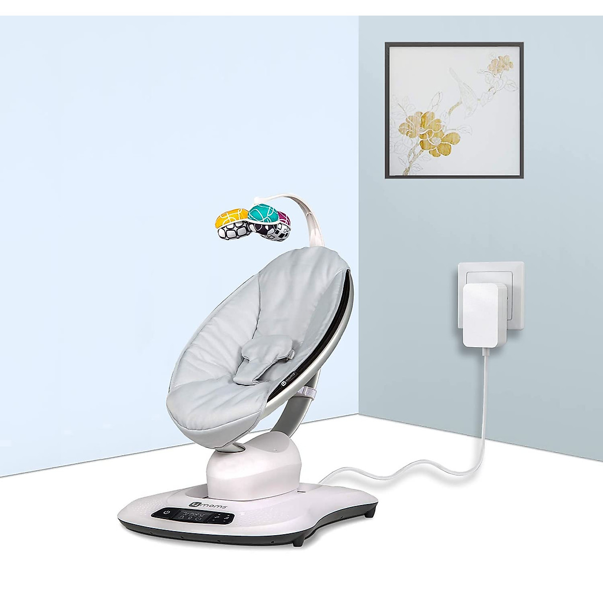 12V AC Adapter Power Cord for 4moms mamaroo 2/4, mamaroo 2015 Infant Seat Bouncer, Rockaroo Baby Swing Power Supply