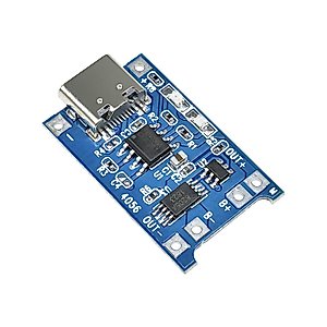 diymore 5pcs TP4056 Type-C USB 5V 1A Battery Charger Module Charging Board with Dual Protection Functions