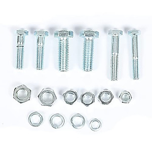 HECASA Rear Sleeve Hitch Adapter Compatible with Cub Cadet 3 Point Hitch Brinly Cub Cadet Hitch Lawn Mower Garden Tractor UnPainted Steel