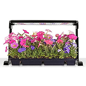AeroGarden 45W LED Grow Light Panel - Grow Light for Plants, Includes Stand and Hanging Kit, Black