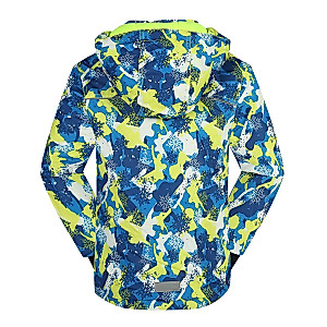 PHIBEE Big Boy's Waterproof Breathable Snowboard Ski Jacket Print1 6