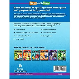 180 Days™: Reading, Vocabulary/Language for 4th Grade Practice Workbook for Classroom and Home, Cool and Fun Practice Created by Teachers (180 Days of Practice)