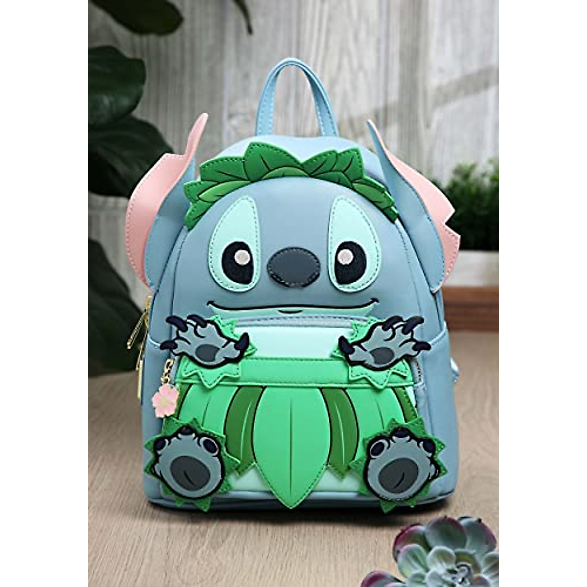 Loungefly Disney Stitch Luau Cosplay Womens Double Strap Shoulder Bag Purse