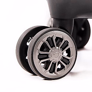 Brookstone Luggage Nelson 2pc Hardside Spinner Luggage, Black, 2 Piece Set