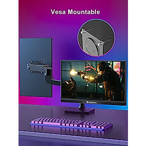 144HZ Portable Gaming Monitor, 17.3" 1080P Laptop Monitor, Dual USB C HDMI Second Computer Screen, VESA Gaming Display with Speakers, Travel Monitor for PS4/5 Xbox Switch MAC PC Phone