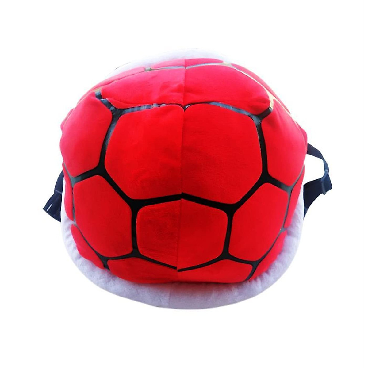 WYIKE Casual Animal Backpack Turtle Shell Backpack Cartoon Plush Small Backpack (Red)