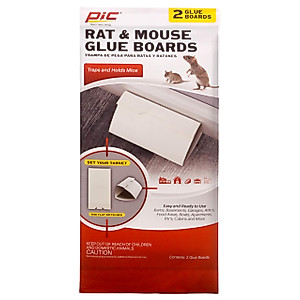 Pic Professional-Strength Rat & Mouse Glue Boards (2 Pack)