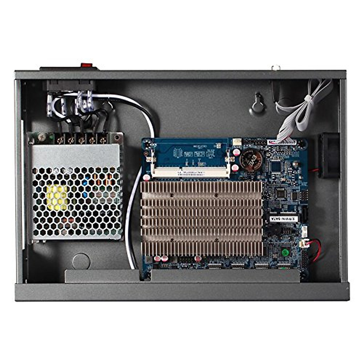 Firewall Hardware, OPNsense, VPN, Network Security Appliance, Router PC, Intel J1900, HUNSN RS17f, 4 x Intel Gigabit LAN, 2 x USB, VGA, Fanless, 2 x Reserved Fan, 4G RAM, 64G SSD