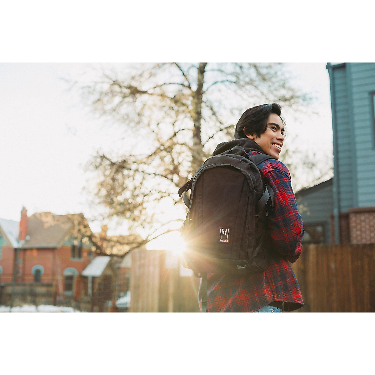 DIME BAGS Omerta Transporter Backpack | Carbon Filter Lined Bag with Heavy-Duty Lock (Black)