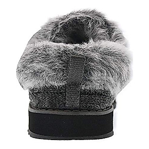 Skechers BOBS Women's Keepsakes - Ice Angel Slipper, Charcoal, 10 M US