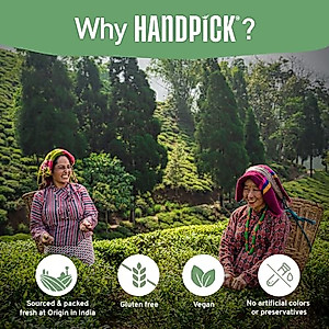 HANDPICK, Organic Earl Grey Black Tea Bags (100 Count) Pure, USDA Organic- Earl Grey Tea Bags |Pure Ingredients - Bergamot Extracts | Citrus Flavor, Brew Hot/Iced Tea with or without milk